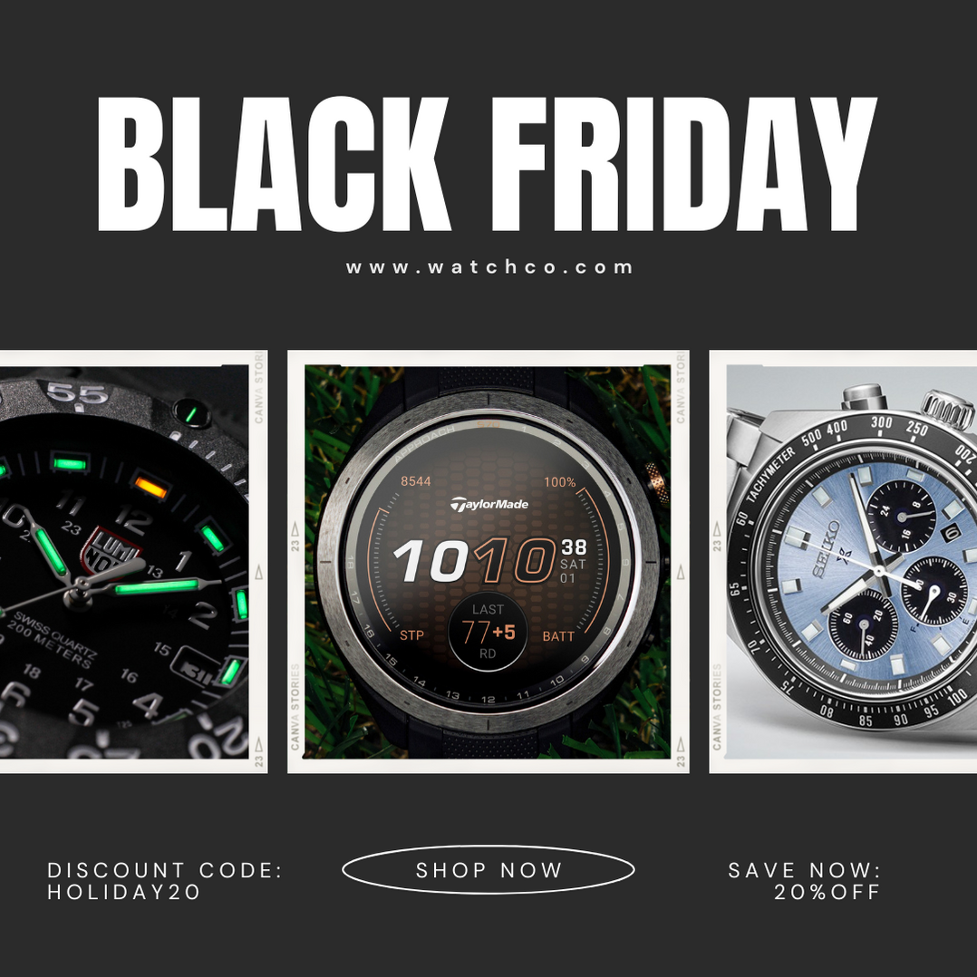 WatchCo.com | Watches and Accessories from Garmin, Citizen & more