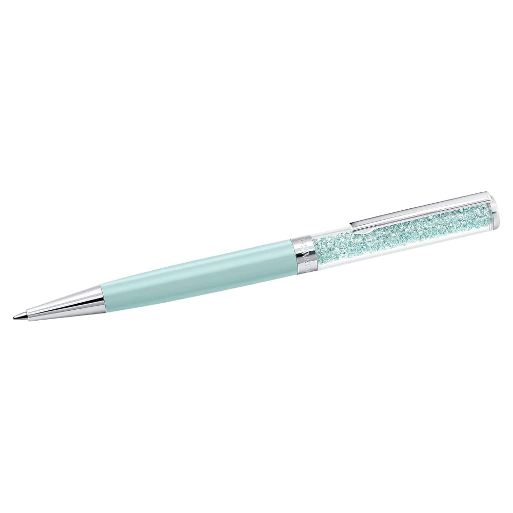 Swarovski Unisex Black Ink In Mint Coloured Casing Crystal Design Crys ...