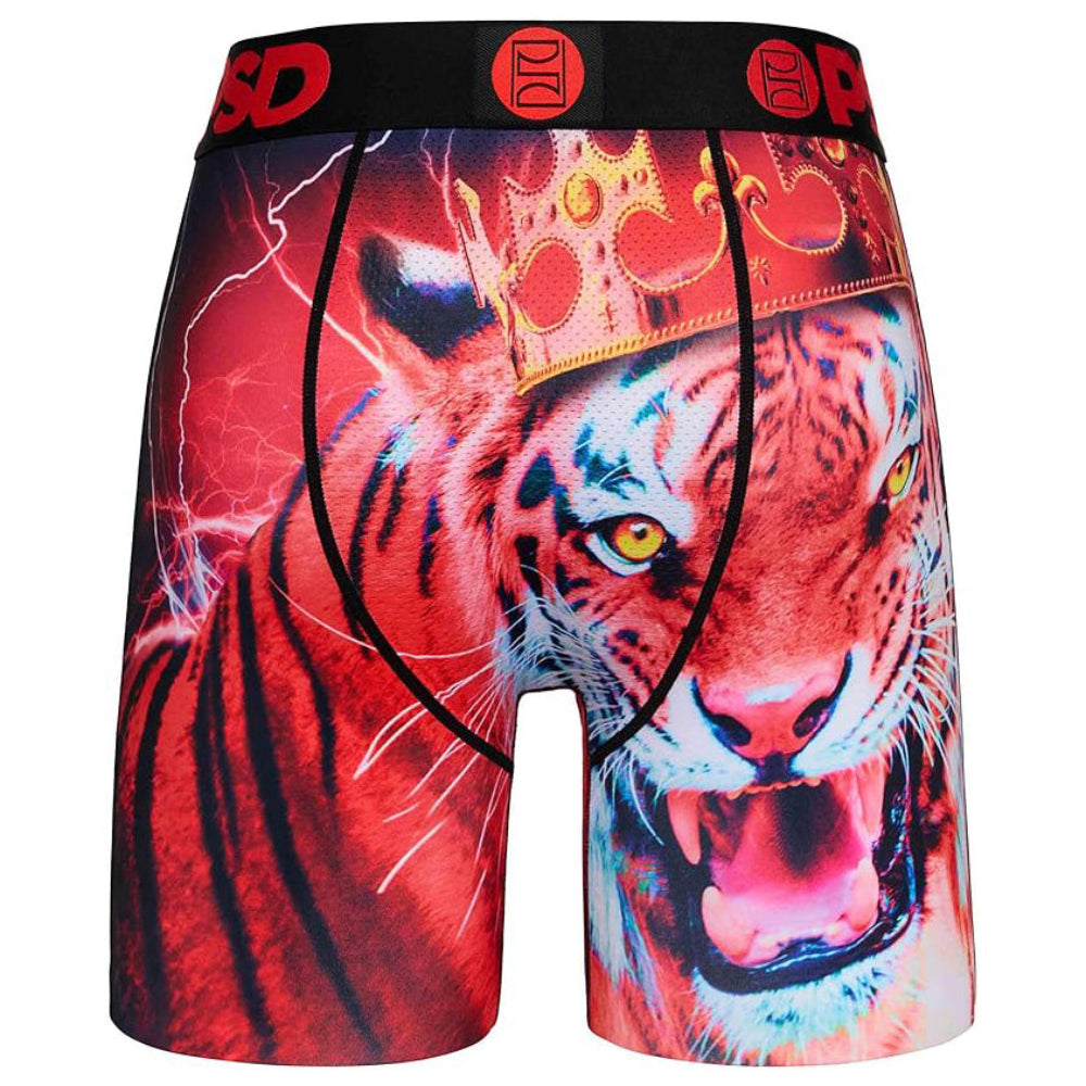PSD Men's Multicolor Red King Boxer Briefs Underwear - 124180017-MUL ...