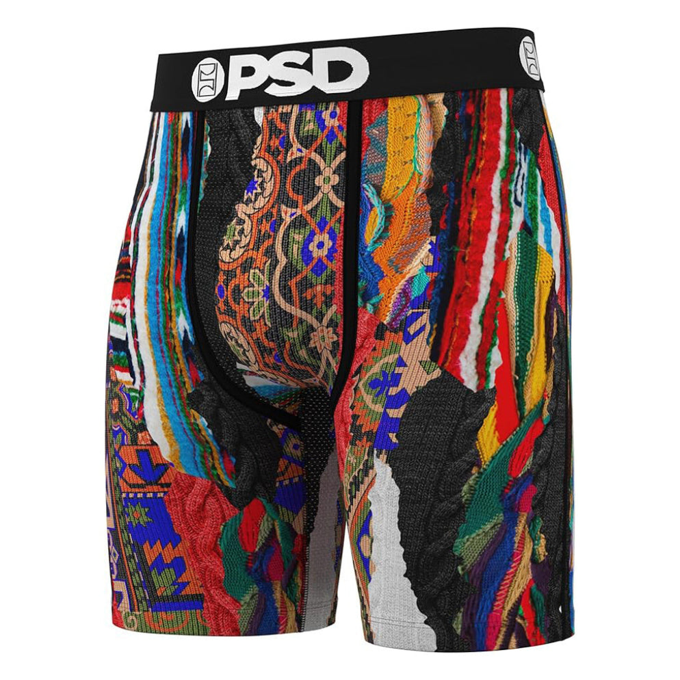 PSD Men's Multicolor Knit Split Boxer Briefs XX-Large Underwear - 4251 ...