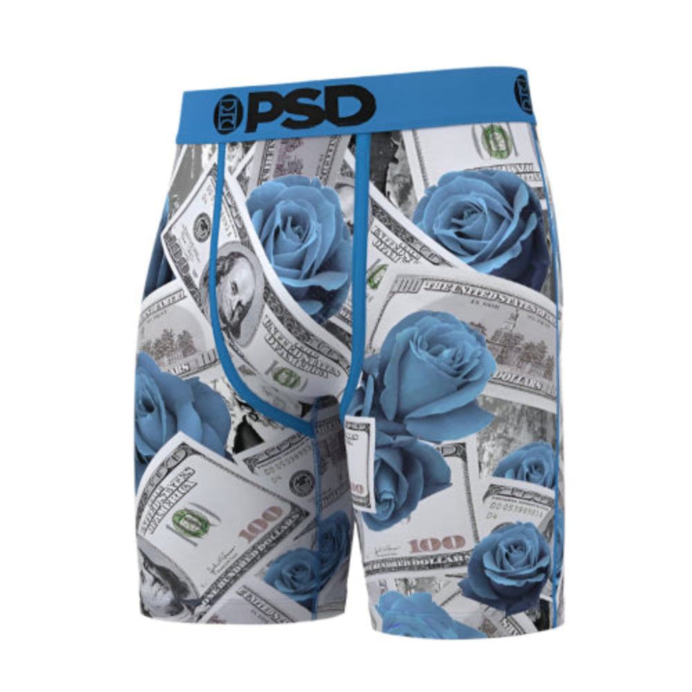 PSD Men's Multicolor Powder Rose Money Boxer Briefs Extra Large Underw ...