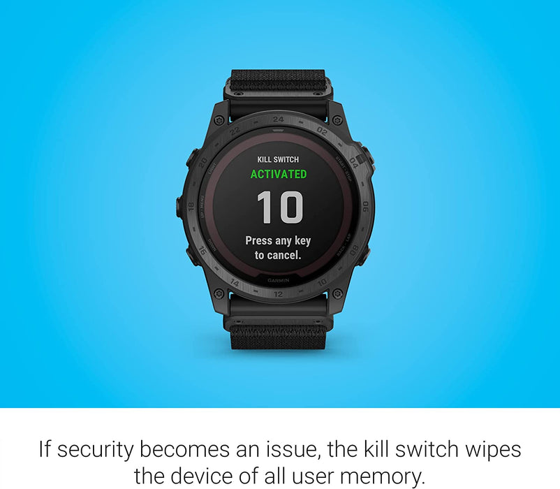 Garmin tactix 7 Pro Ballistics Edition Black Solar Powered Tactical GP ...